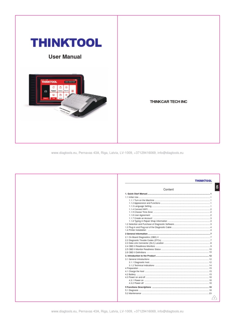 Thinktool: User Manual | PDF | Computing | Manufactured Goods