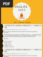 Verbo To Be Tabela | PDF