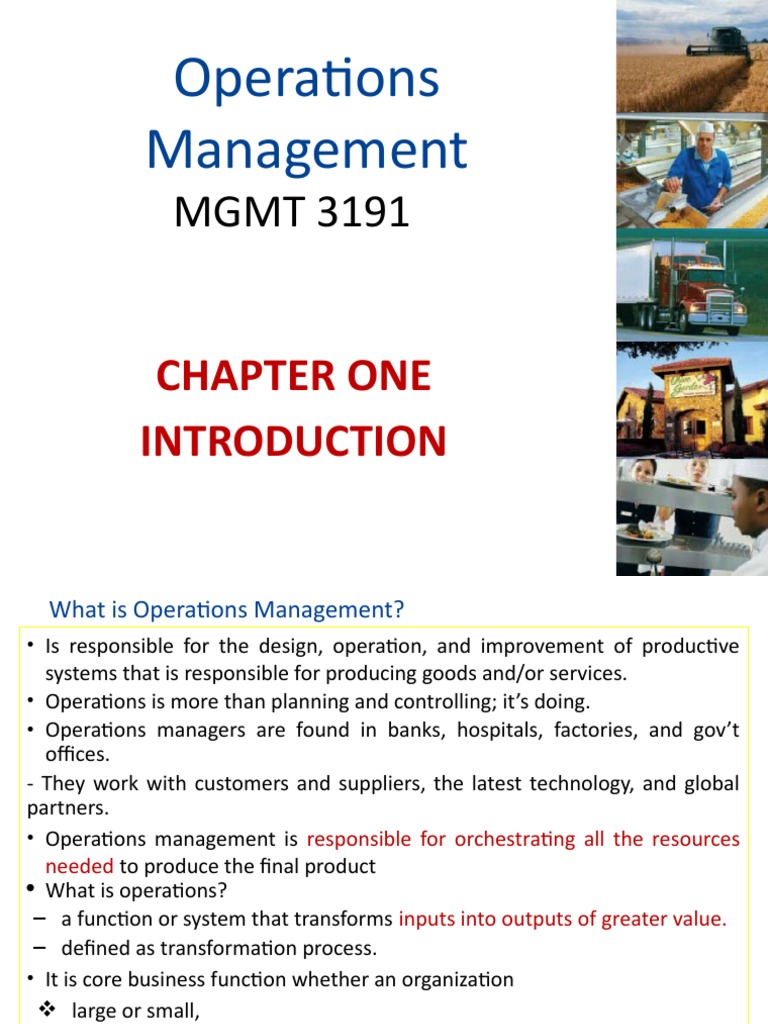 Om 1 | PDF | Decision Making | Goods