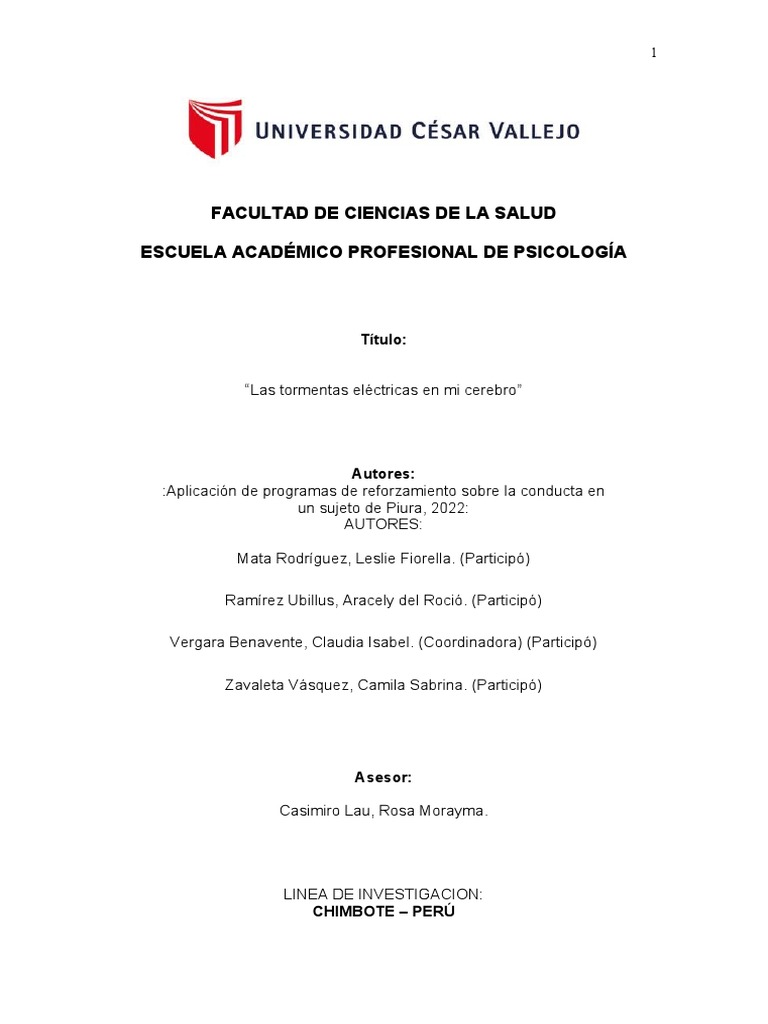 2 Formato de Informe General | PDF