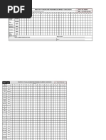 Planilla de Registro y Control de Limpieza y Desinfección PDF | PDF