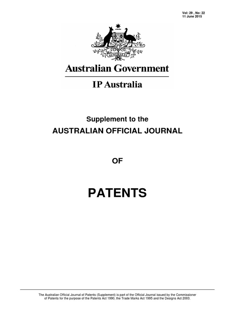 Patents Supplement 735 | PDF | Glossary Of Patent Law Terms | Patent Application