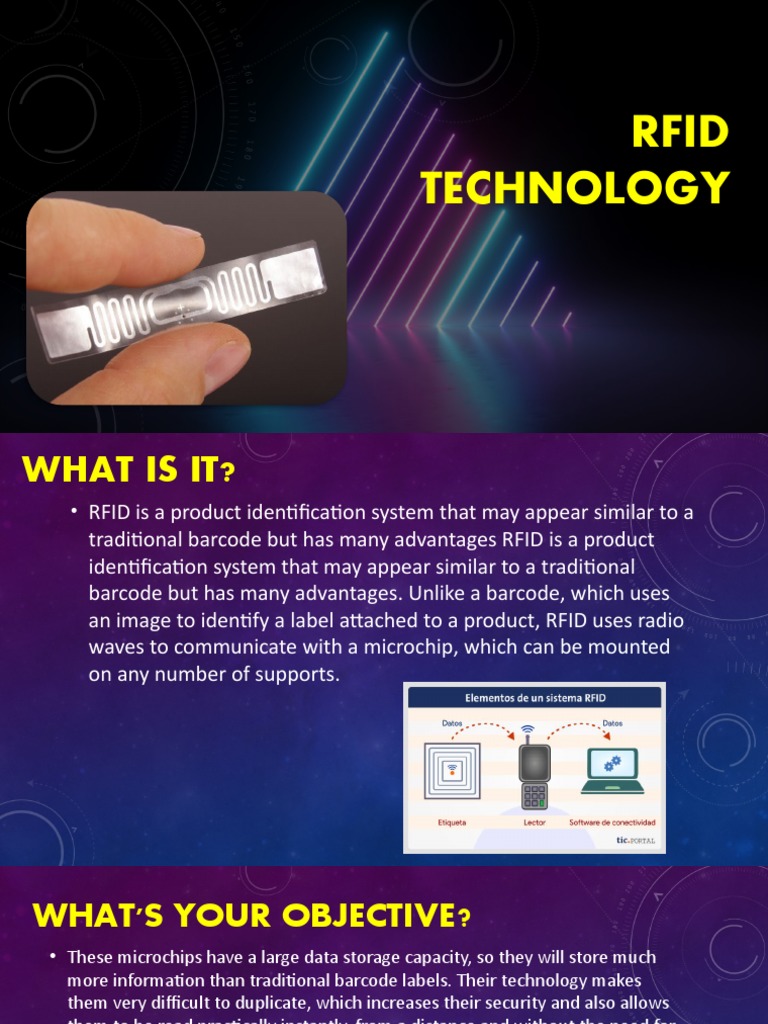 Rfid Technology Pdf Radio Frequency Identification Telecommunications Engineering