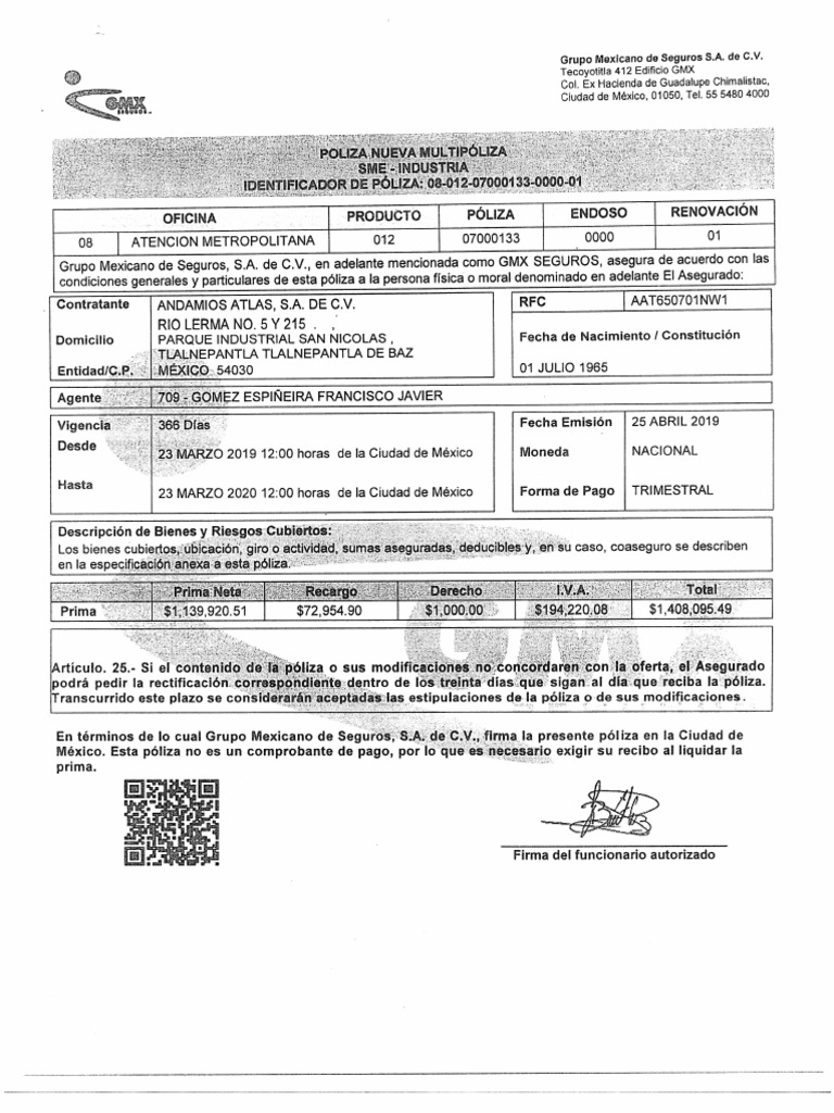 3 Póliza de Seguros Responsabilidad Civil | PDF