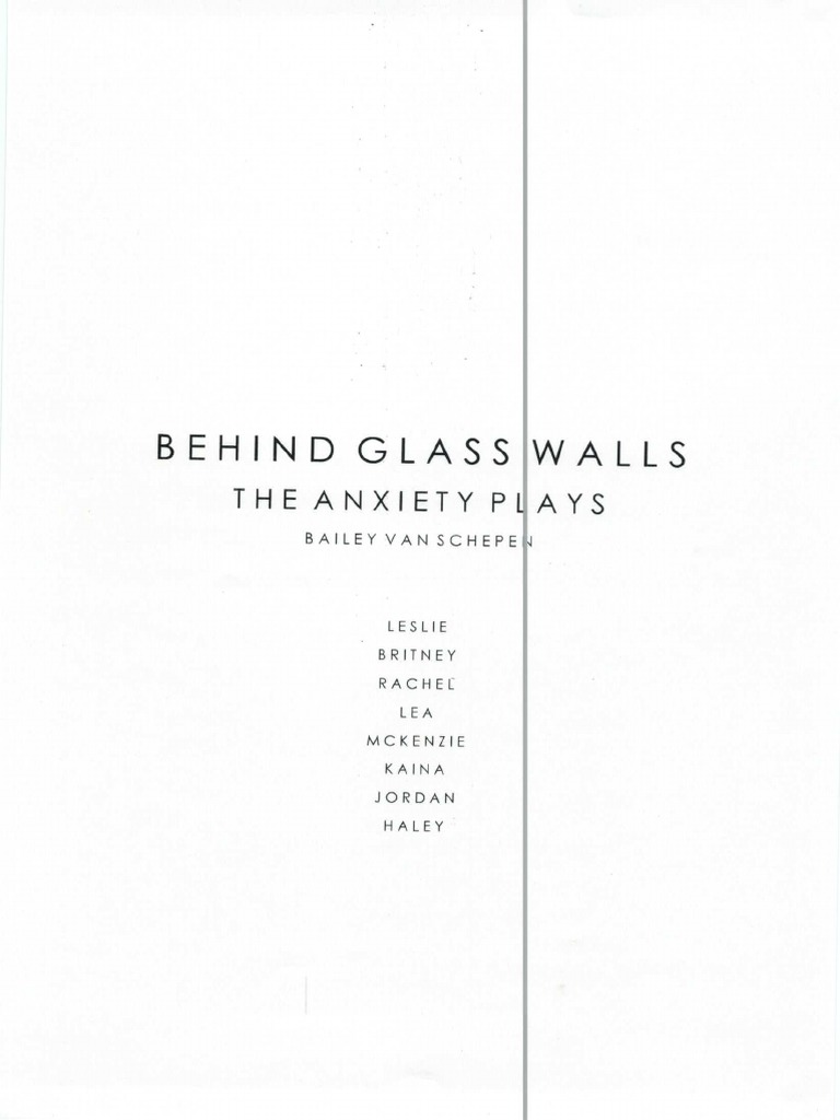Behind Glass Walls Script A | PDF