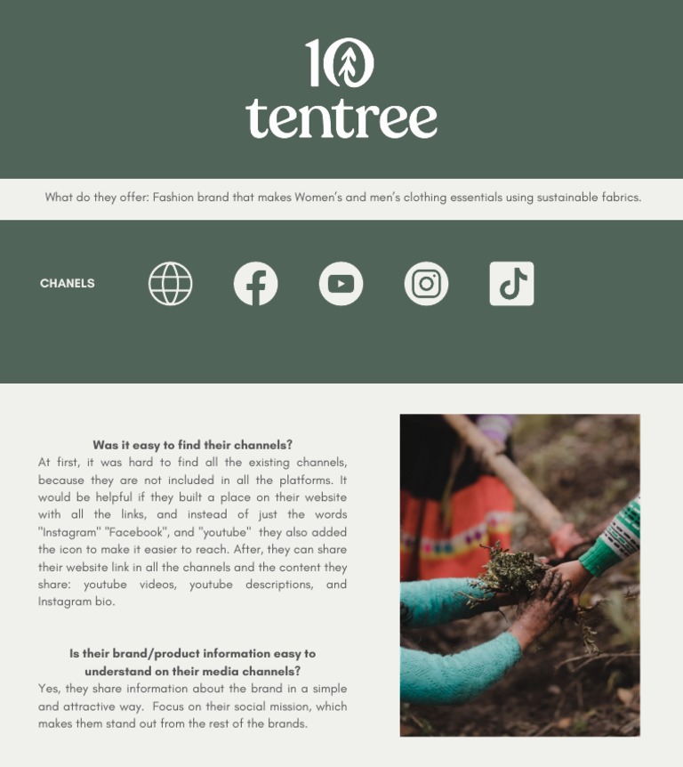 Tentree | PDF
