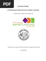 Feeding Program Proposal | PDF | Malnutrition | Nutrition