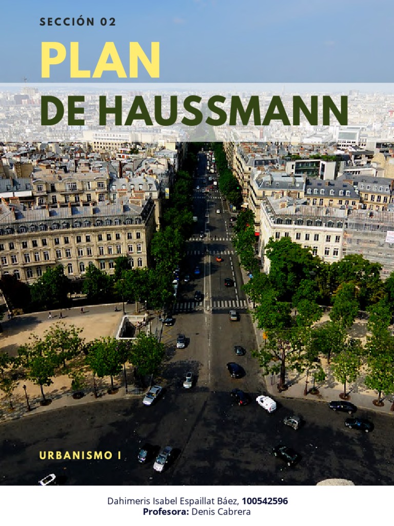 Parcial Plan de Haussmann - Compressed | PDF | París | Turismo