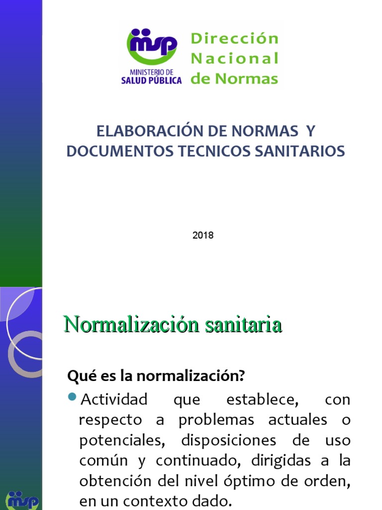 PRESENTACION SOCIALIZACIÓN MANUAL NORMAS 2018 VPP | PDF | Regulación