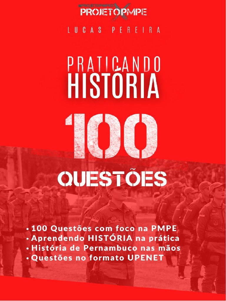 Apostila de Questões História de Pernambuco | PDF | Escravidão | Brasil
