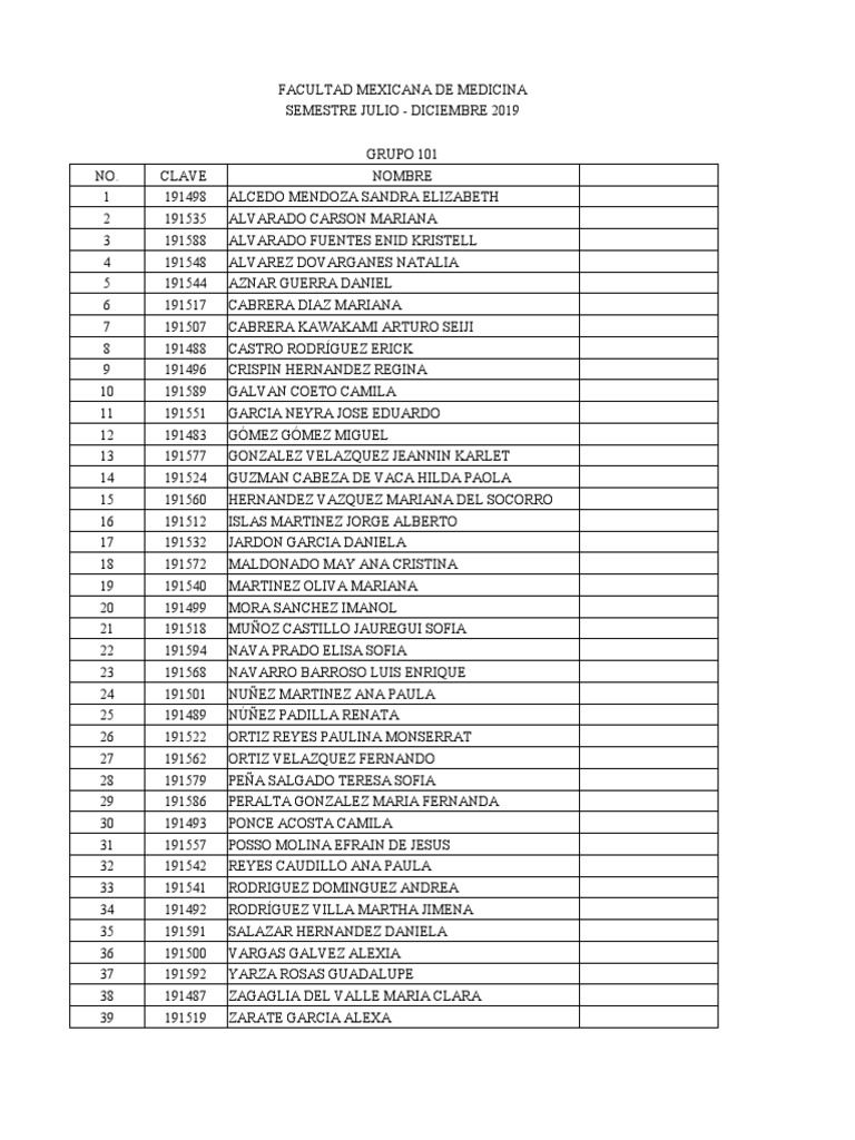 Listas 20 1 | Descargar gratis PDF | México