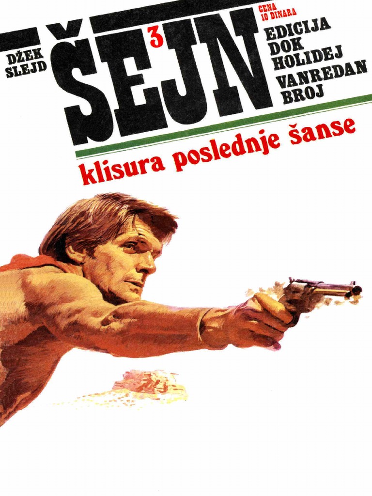 Sejn 003 - Dzek Slejd - Klisura Poslednje Sanse | PDF