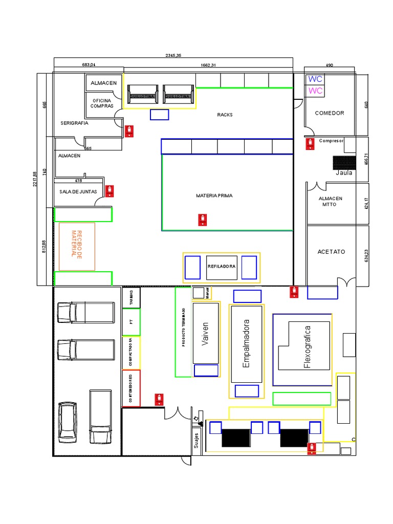 PLANO PACK Y ALMACEN 2023-Model | PDF