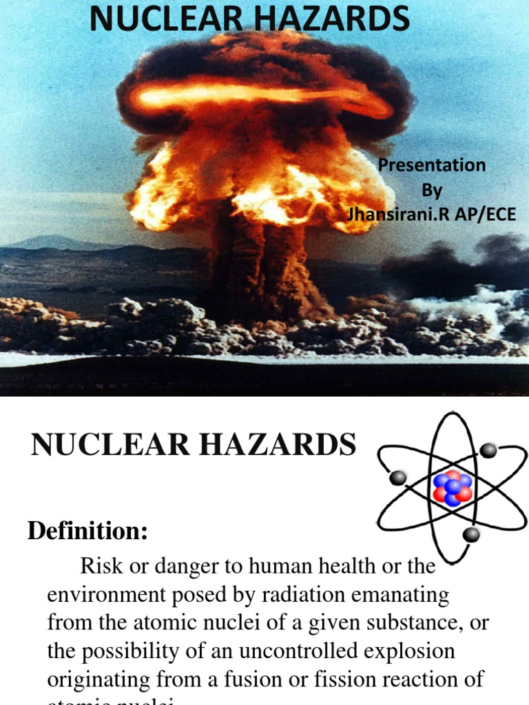 Nuclear Hazards | PDF | Radionuclide | Radioactive Decay