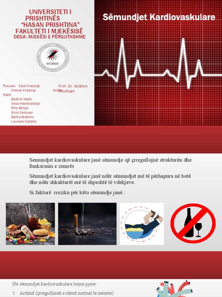 Semundjet Kardiovaskulare | PDF Semundjet Kardiovaskulare | PDF