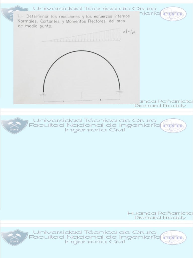 PORTICOS CURVOS | PDF