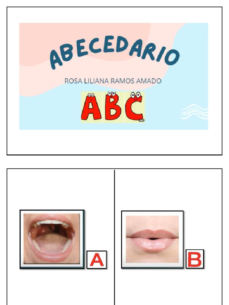 Abecedario Cards | PDF