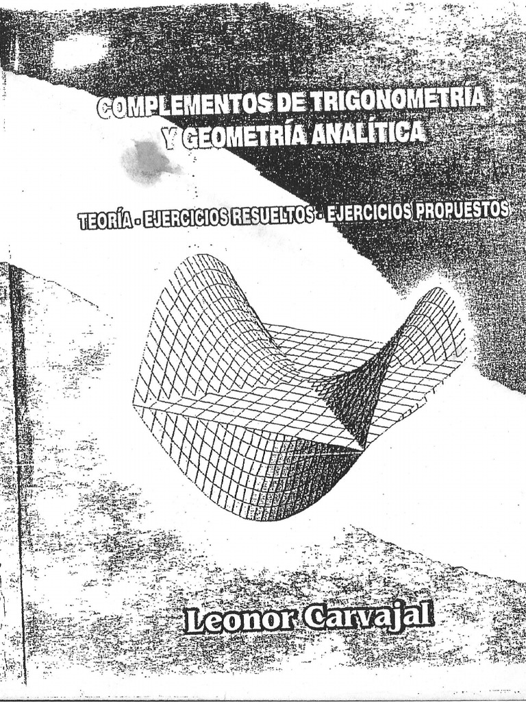 Leonor Caravajal - Complementos de Trigonometría Y Geometría Analítica | PDF