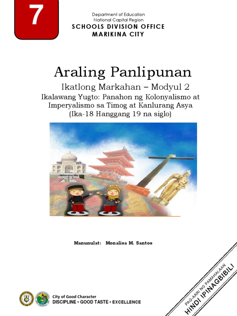 Araling Panlipunan: Ikatlong Markahan - Modyul 2 | PDF