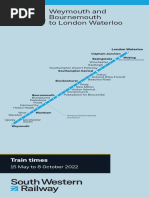 South - Coast Line Train Timetable SYD | PDF | Land Transport | Rail ...