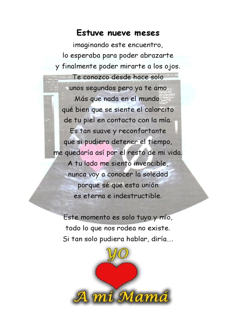 Estuve Nueve Meses | PDF | Pecado | Amor