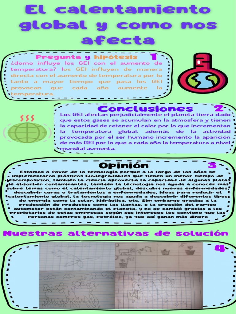 El Calentamiento Global y Como Nos Afecta | PDF