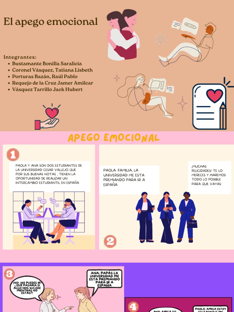 El Apego Emocional | PDF | Teoría de apego | Sicología