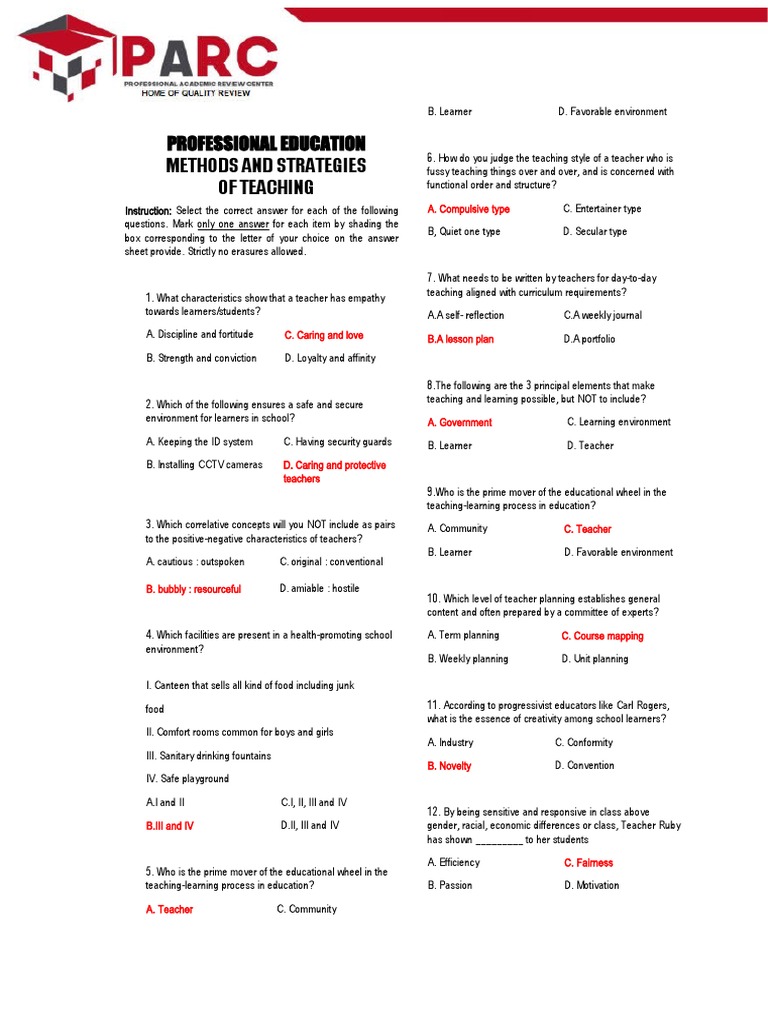 PED 4 Methods and Strategies of Teaching and Enhancing New Literacies ...
