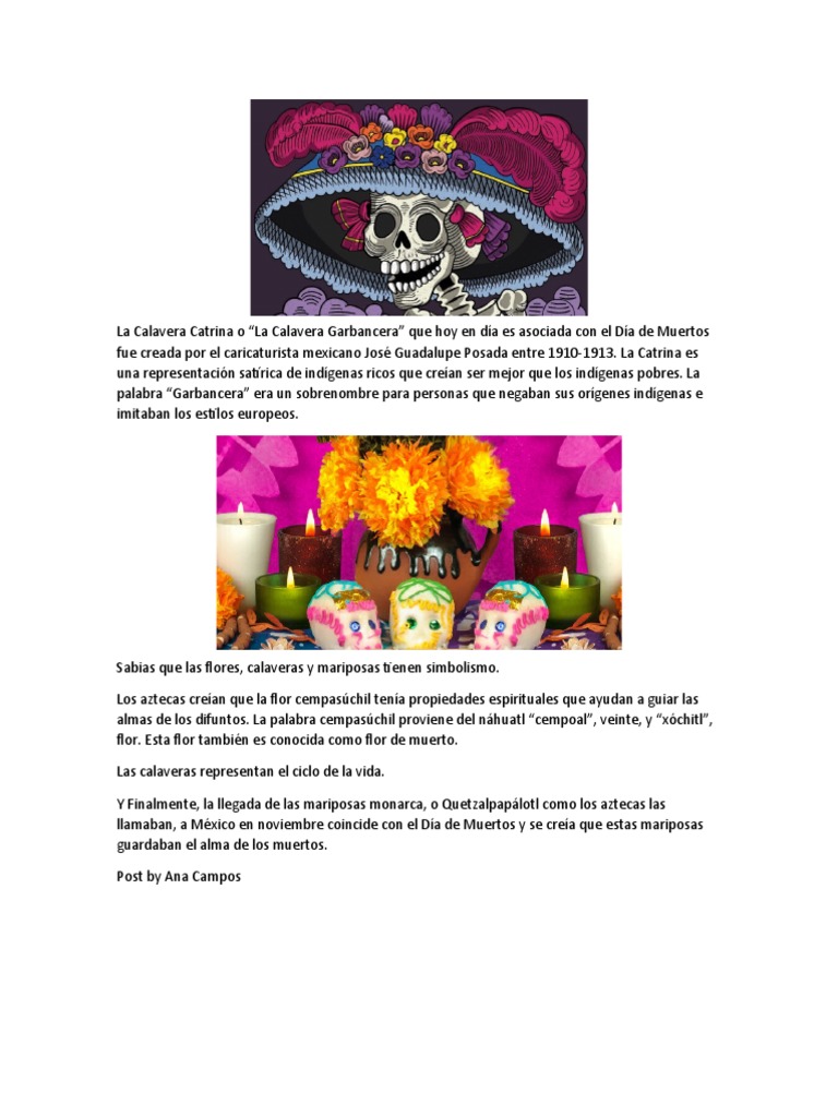 La Calavera Catrina | PDF