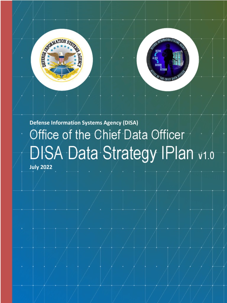 DISA数据战略实施计划2022 | PDF | Data Model | Metadata