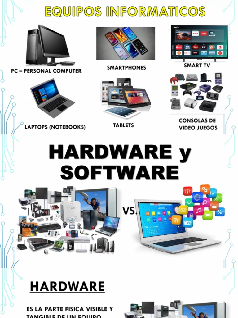 Hardware y Software Clase 1 | PDF