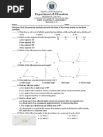 4th Quarter Exam in Math 9 With KEY | PDF | Trigonometric Functions ...