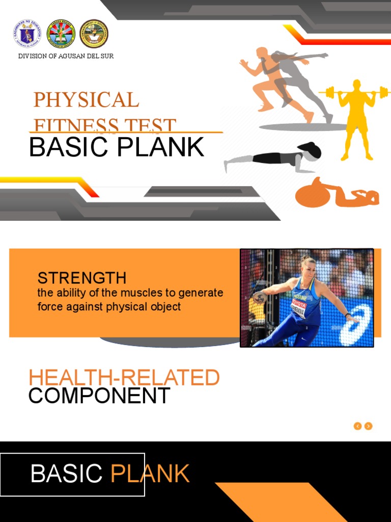 Basic Plank Test Procedure and Scoring | PDF | Self-Improvement
