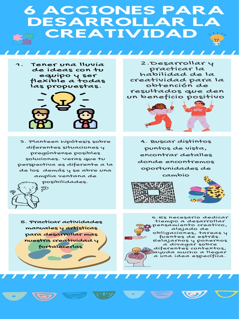 Desarrolla tu Creatividad en 6 Pasos | PDF