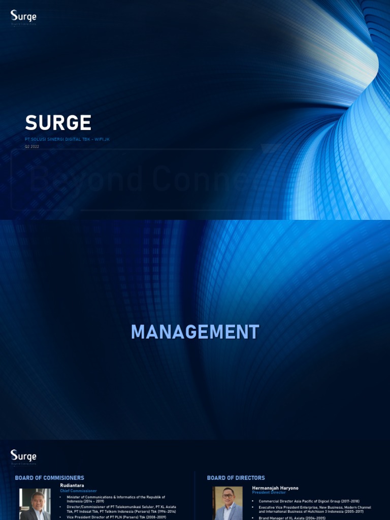 SURGE Deck - 07 2022 | PDF | Internet Service Provider | Internet