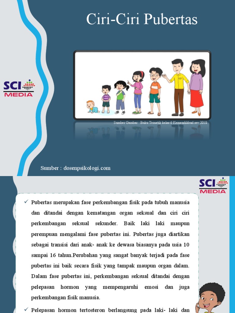 Ciri-Ciri Pubertas pada Remaja | PDF | Pengembangan Diri | Gaya Hidup
