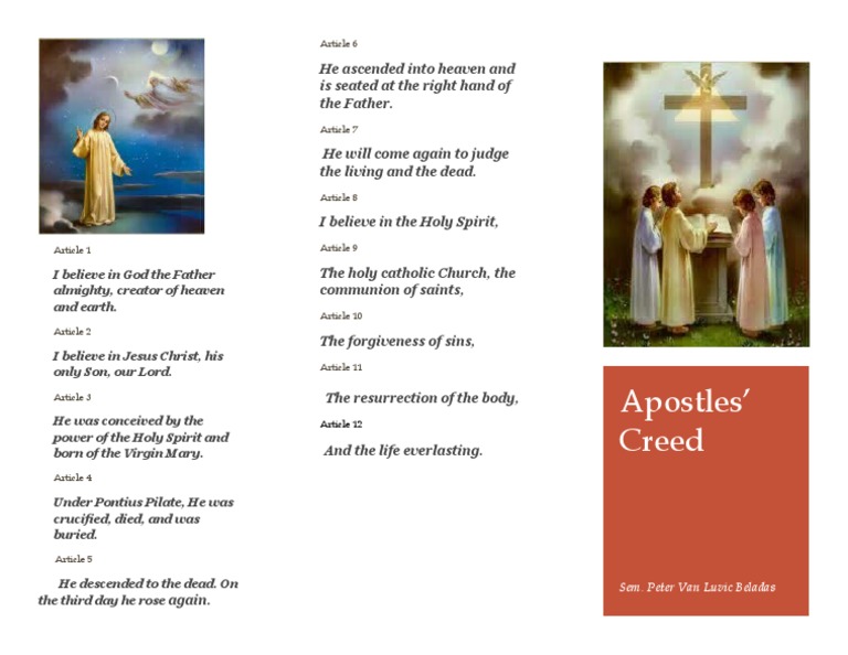 Apostles' Creed | PDF