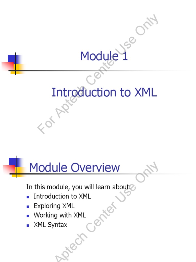 Session 1 | PDF | Xml | Markup Language