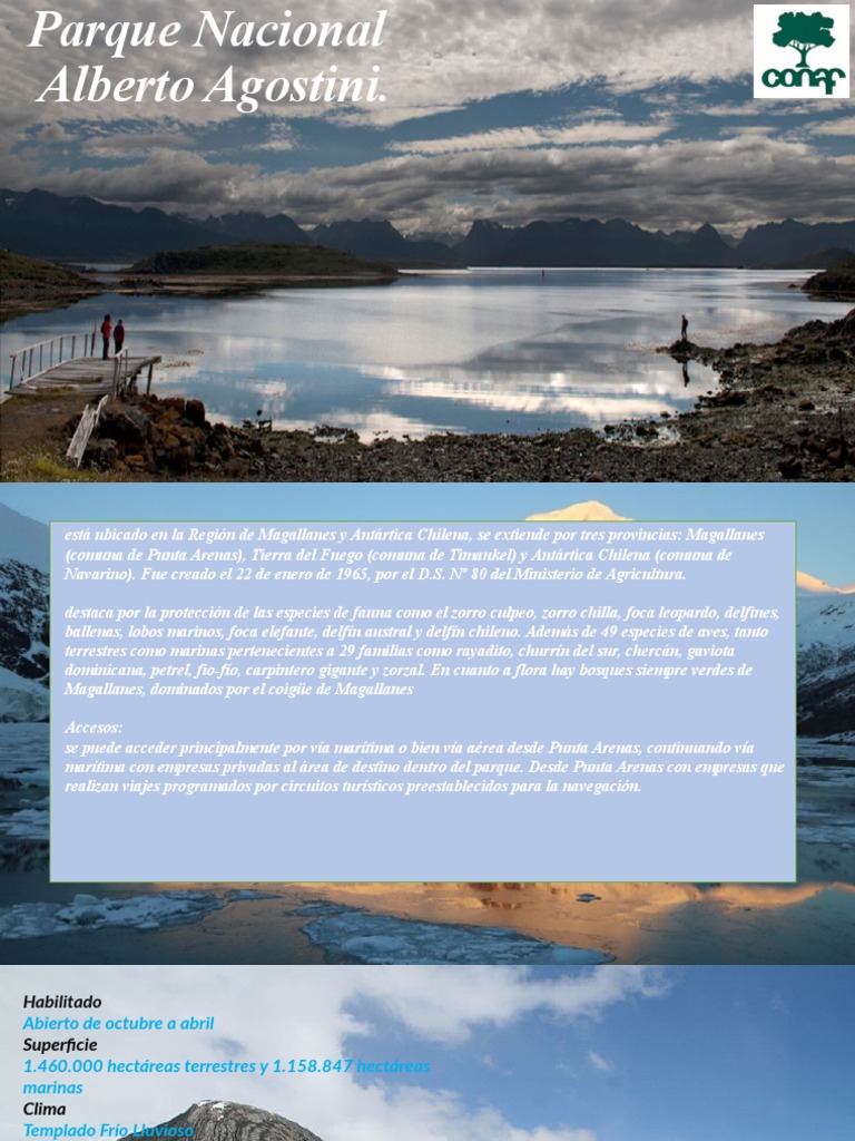 Parque Nacional Alberto Agostini | PDF