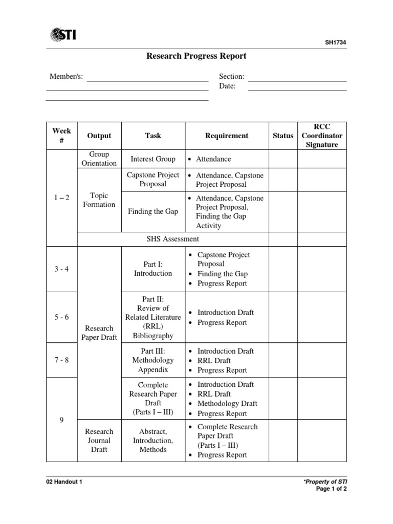 02 Handout 1 | PDF | Academic Publishing | Methodology