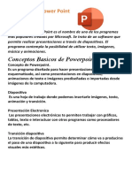 CONCEPTOS BÁSICO de Powerpoint | PDF | Microsoft PowerPoint | Diseño