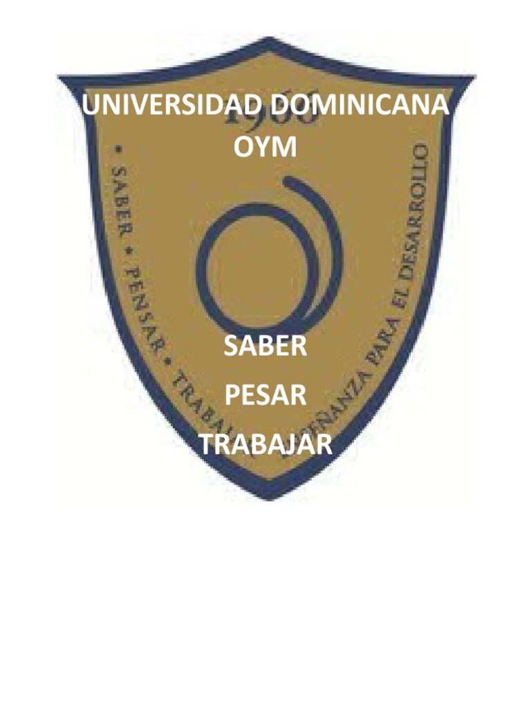 Universidad Dominicana Oym | PDF | Ciencias sociales
