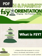Fsy 2025 International Participant Handbook | PDF