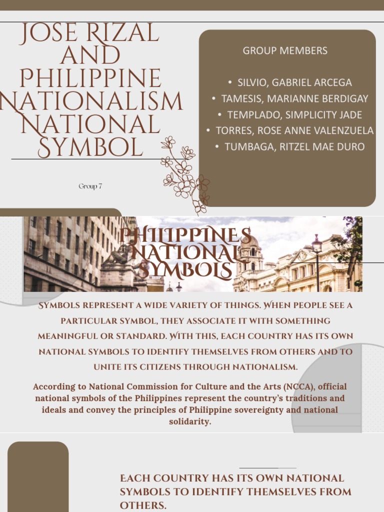 Jose Rizal and Philippine Nationalism National Symbol | PDF | Courage ...