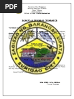 Barangay Business Permit | PDF