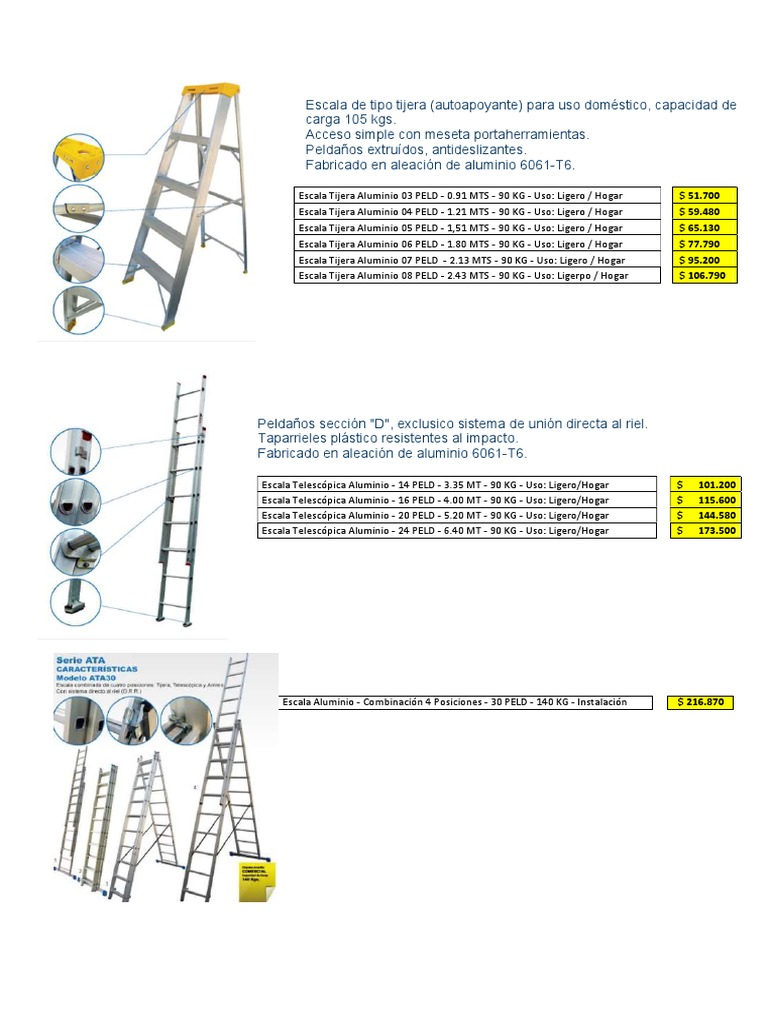 Catálogo Escaleras | PDF