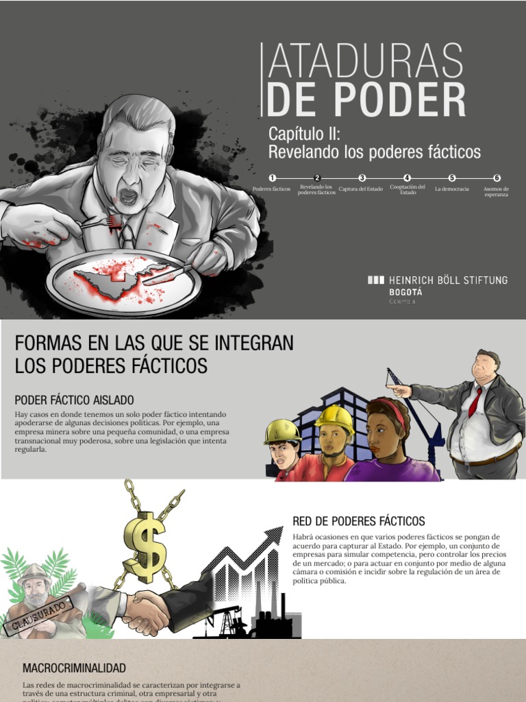 De Poder Ataduras: Capítulo II: Revelando Los Poderes Fácticos | PDF ...
