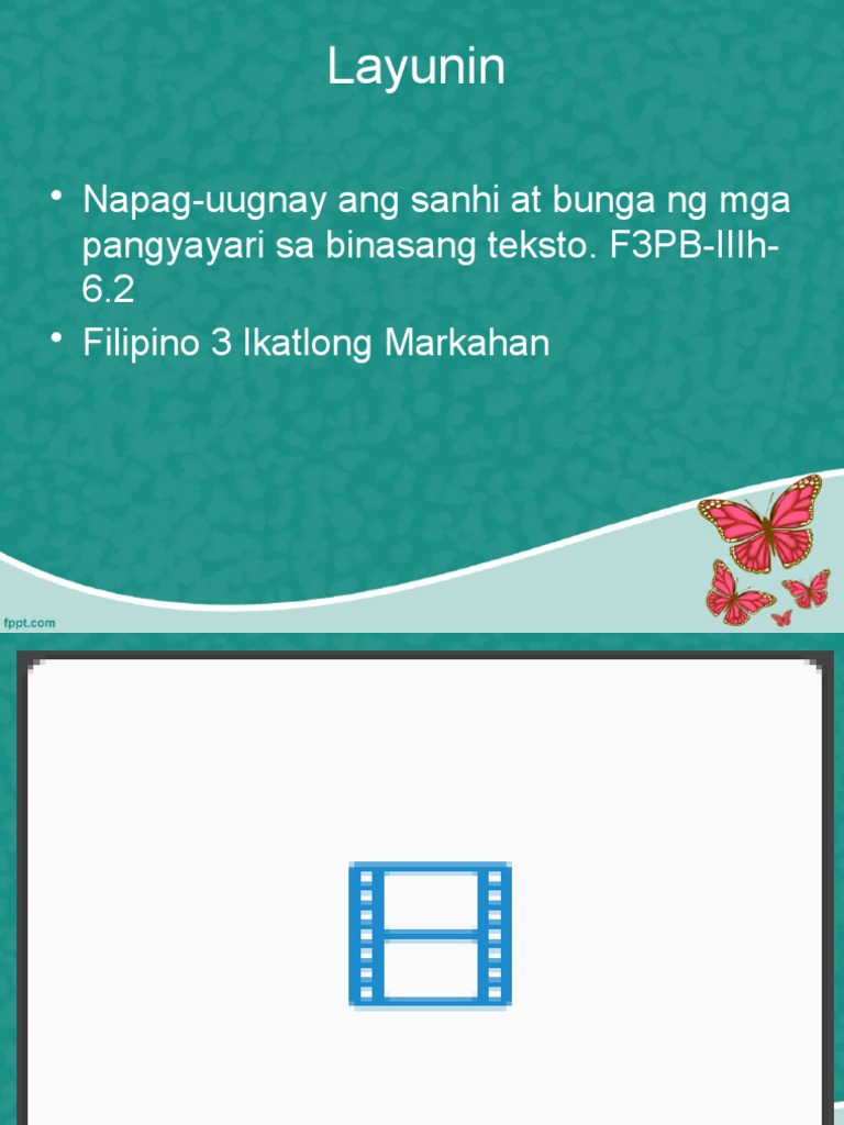 Sanhi at Bunga For Demonstration | PDF