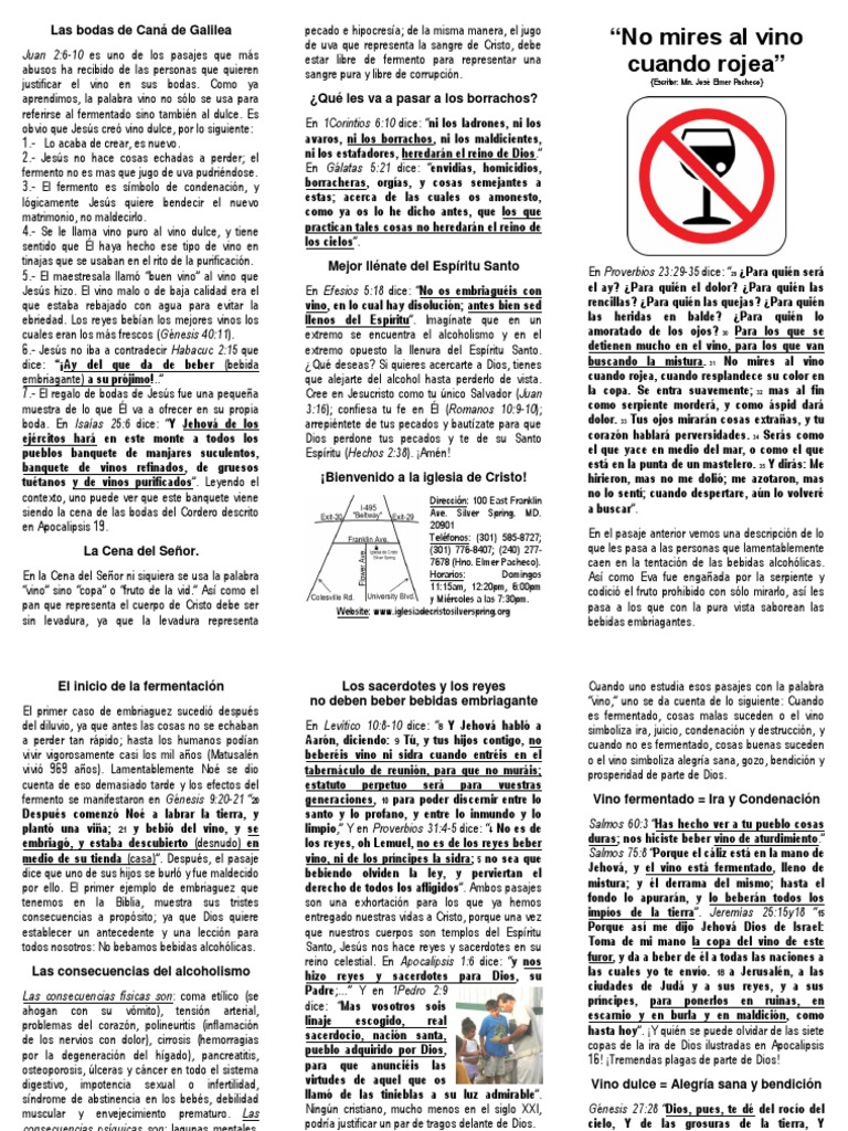 No Mires Al Vino Cuando Rojea | PDF | Vino | Noé