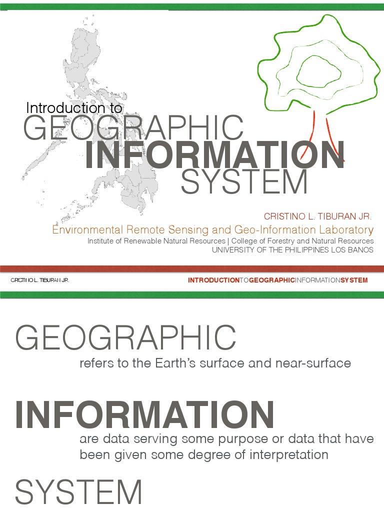 01 Intro To GIS | Download Free PDF | Geographic Information System | Computer Science
